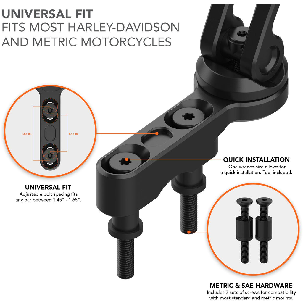 Rokform Universal Motorcycle Perch Mount - JB Hi-Fi