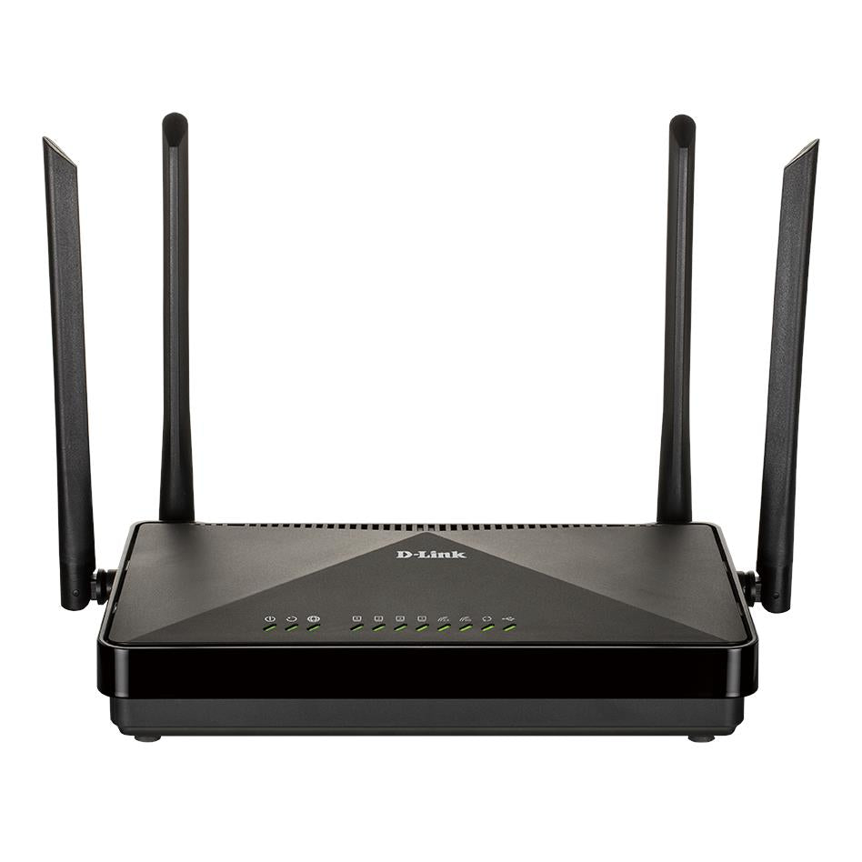 D-Link Dual Band Wireless AC1200 VDSL2/ADSL2+ Modem Router - JB Hi-Fi
