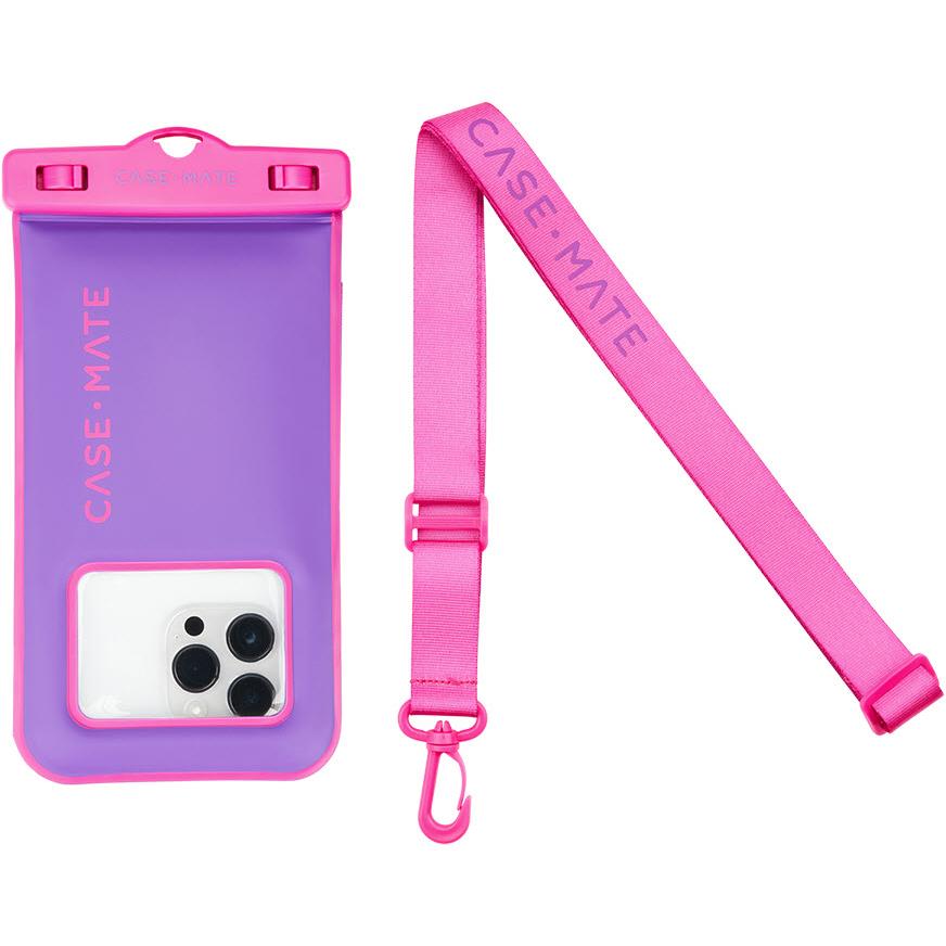 Case-Mate Waterproof Floating Pouch (Purple/Fuchsia) - JB Hi-Fi