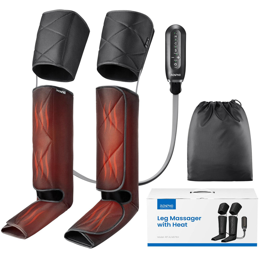 RENPHO Air Compression Leg Massager with Heat - JB Hi-Fi