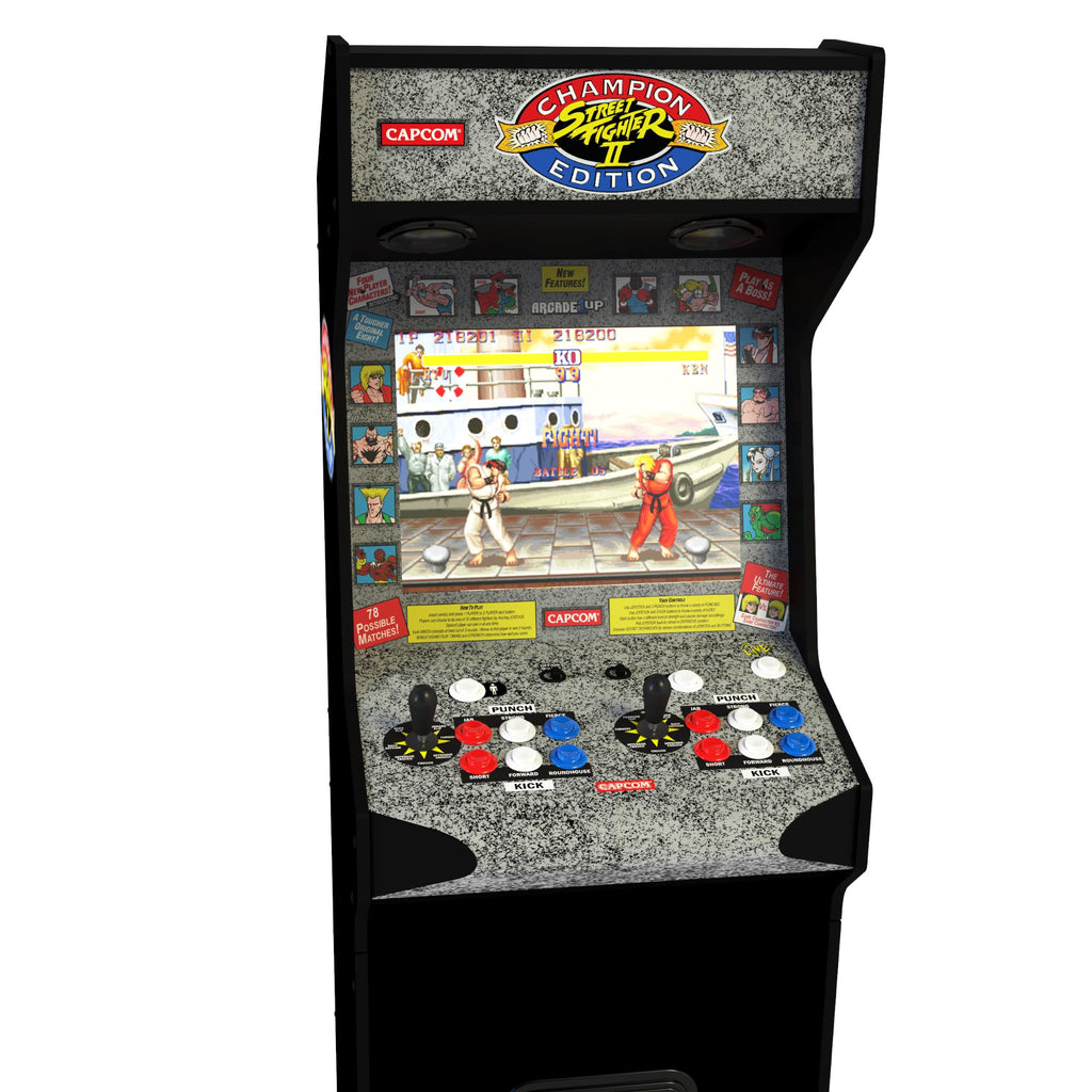 Arcade1Up Street Fighter Champion Edition Arcade Machine - JB Hi-Fi