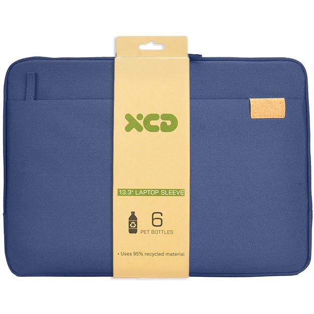 XCD 13.3-14.1" Recycled Laptop Sleeve (Blue) - JB Hi-Fi