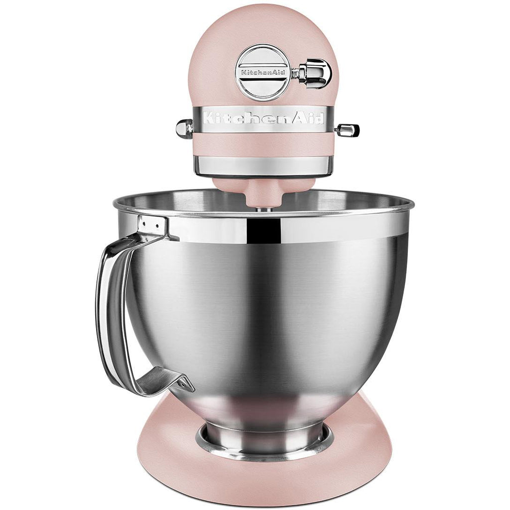 KitchenAid KSM195 4.8L Artisan Stand Mixer (Feathered Pink) - JB Hi-Fi