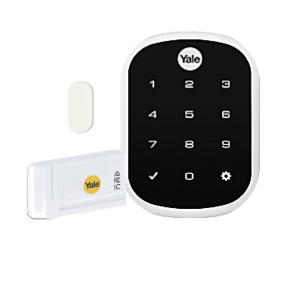 Yale Assure Lock SL with Yale Home (Satin Chrome) - JB Hi-Fi