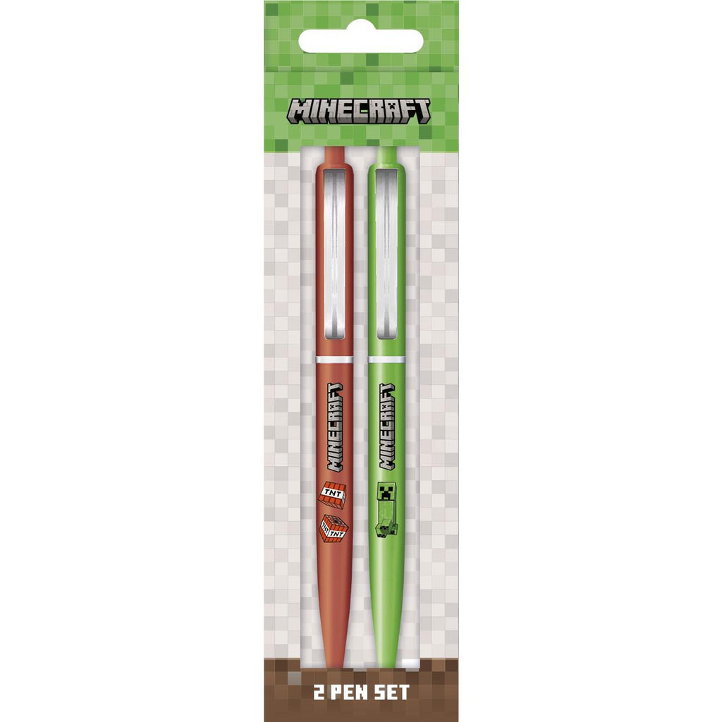 Minecraft - Creeper 2 Pen Set - JB Hi-Fi