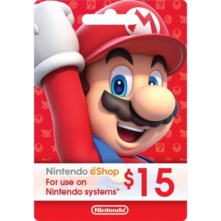 Nintendo eShop $15 Card - JB Hi-Fi