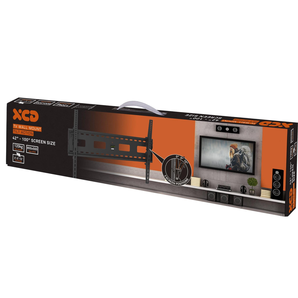 XCD Tilt Action TV Wall Mount Large to Extra Large (42-100") - JB Hi-Fi
