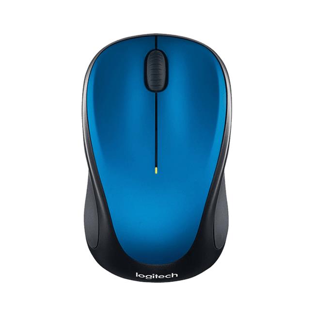Logitech M235 Wireless Mouse (Blue) - JB Hi-Fi