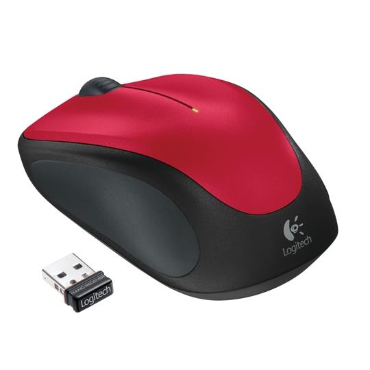 Logitech Wireless Mouse Red
